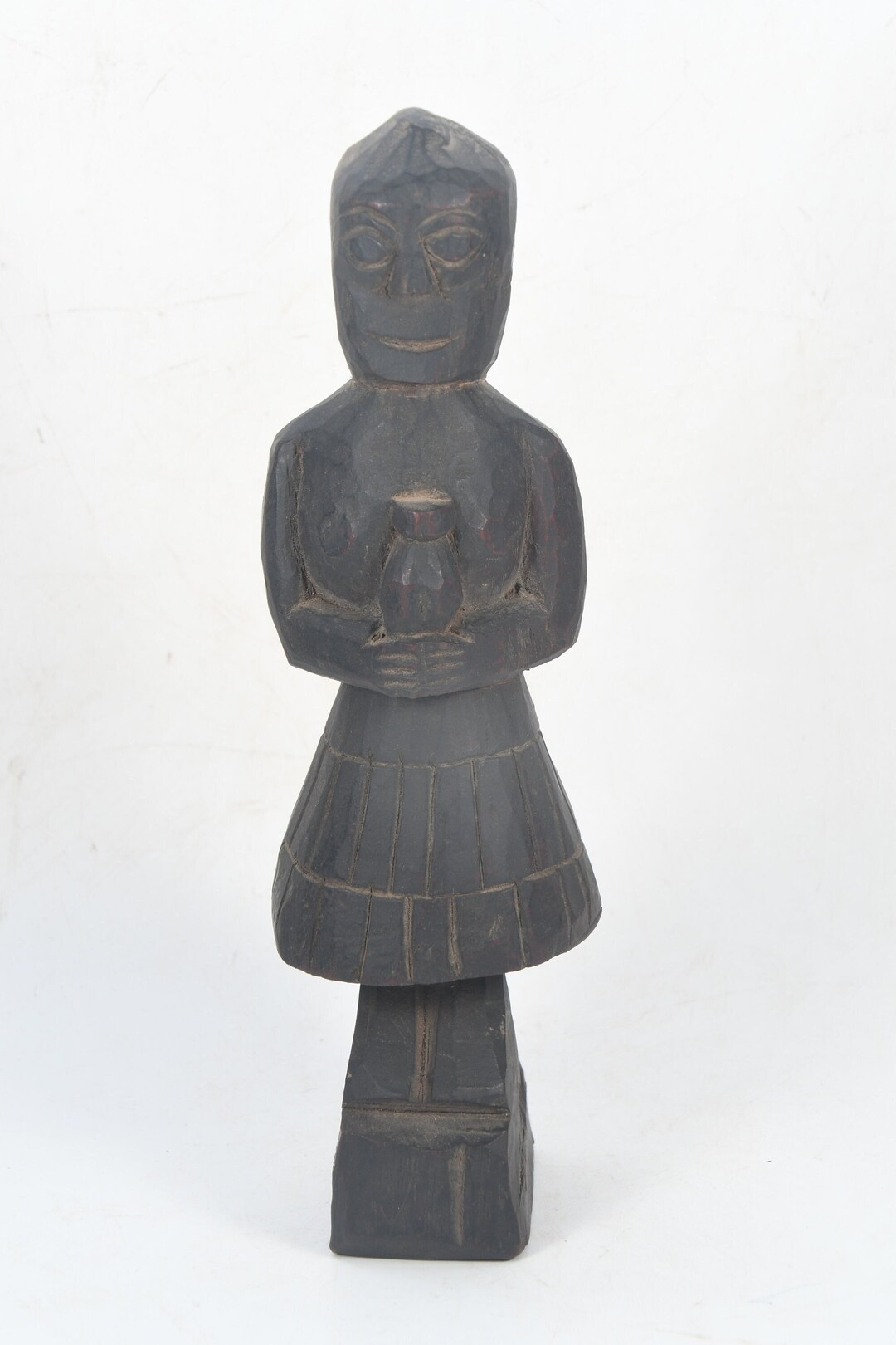 Wooden Putali Handmade Antique Handmade Tibetan Collectibles Doll ...