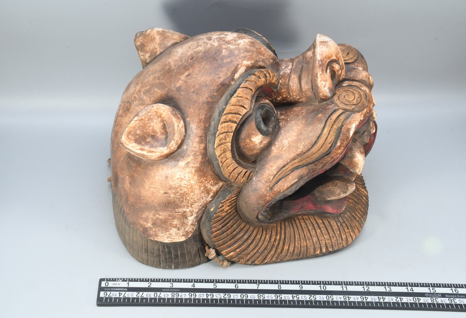 Lion King of the Jungle Mask Hand Carved Tribal Shaman Mask | Etsy