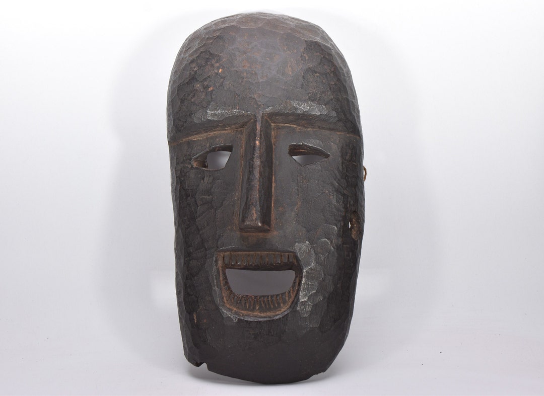 Elongated Wood Ceremonial Mask Antique Shaman Mask Nineteenth Century ...