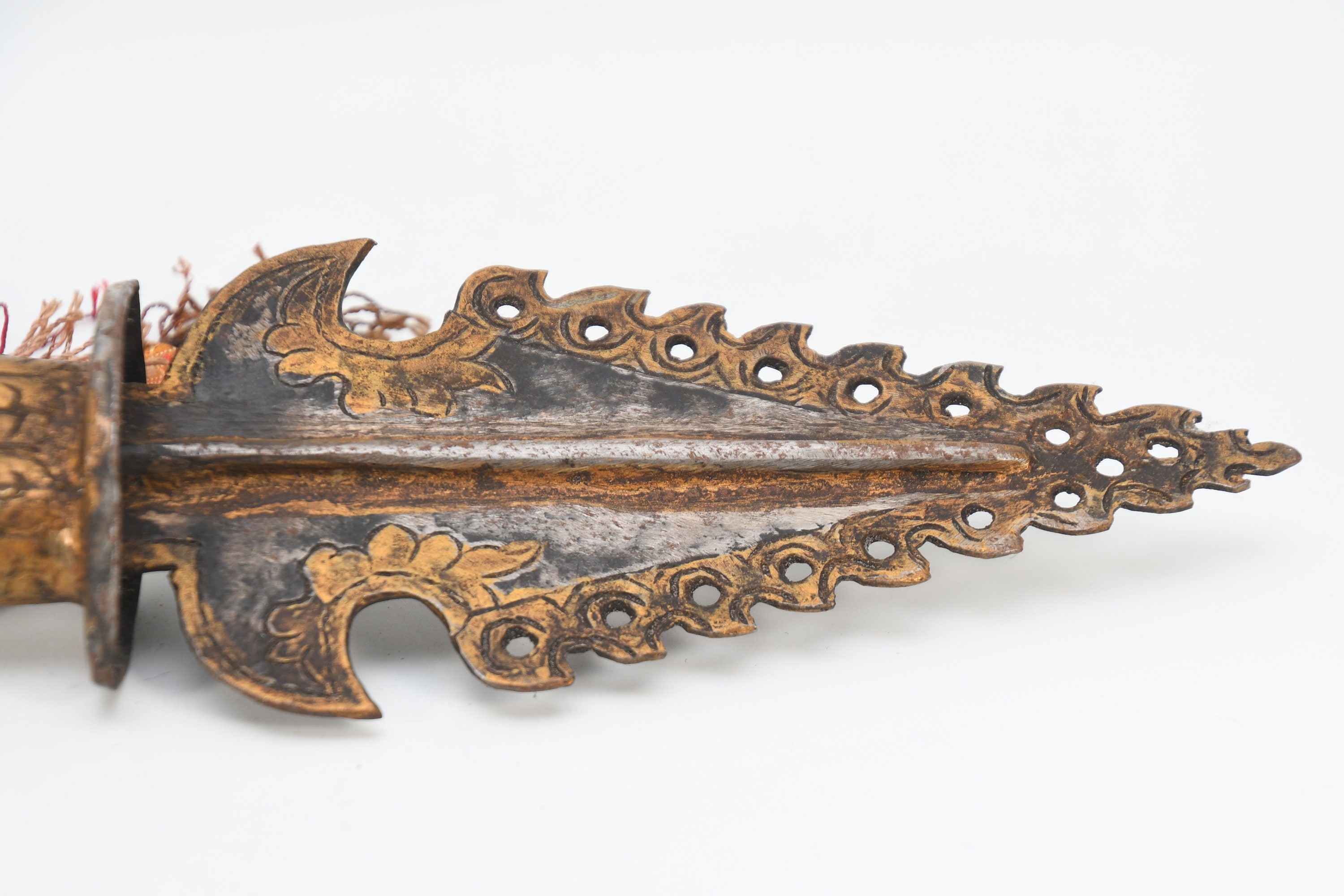 Flaming Tibetan Antique Manjushree Sword Khadga Hand Carved - Etsy