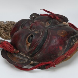 Wall Hanging Antique Shaman Lakhe Mask Handmade Carved Lakhey Culture ...