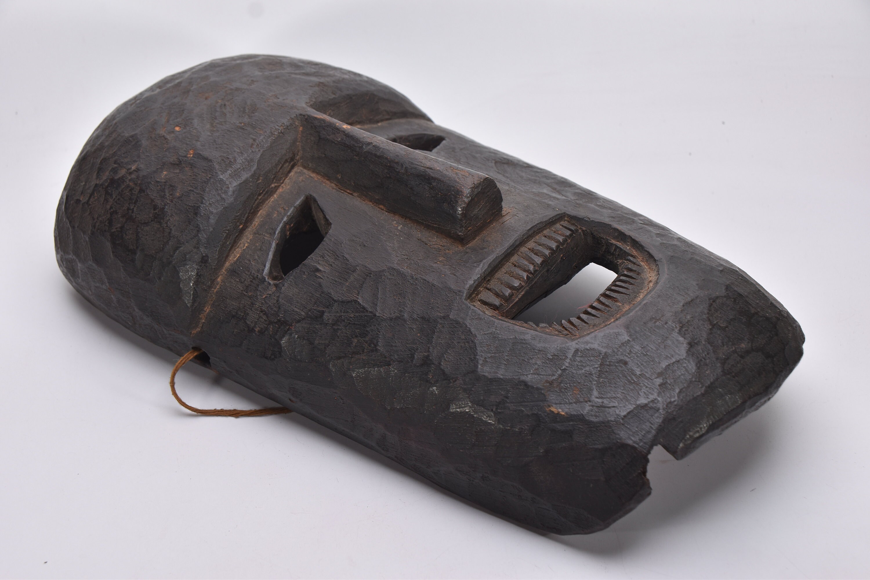 Elongated Wood Ceremonial Mask Antique Shaman Mask Nineteenth - Etsy