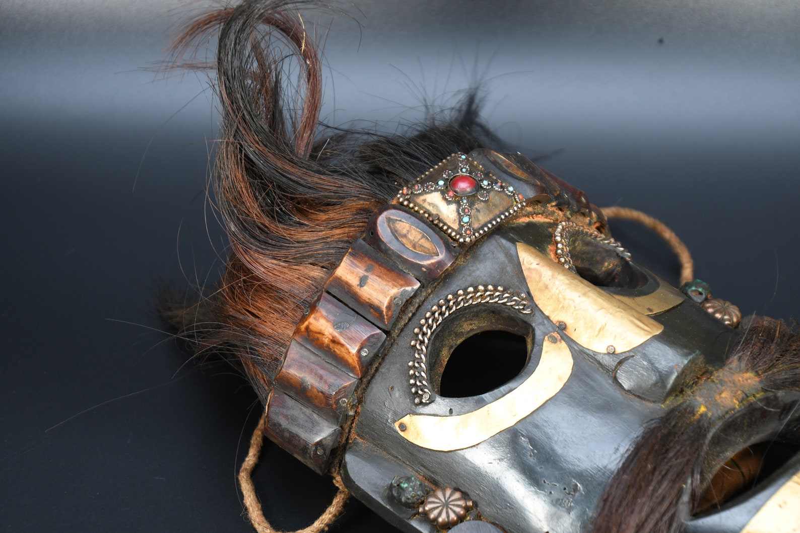 Handmade Mountain Dancing Jhakri Mask Tibetan Shamanic | Etsy