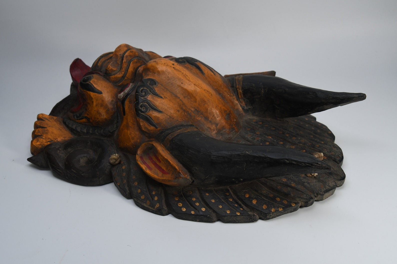 Tibetan Handcrafted Chhepu Bali Wooden Hindu Chepu Mask Eagle - Etsy