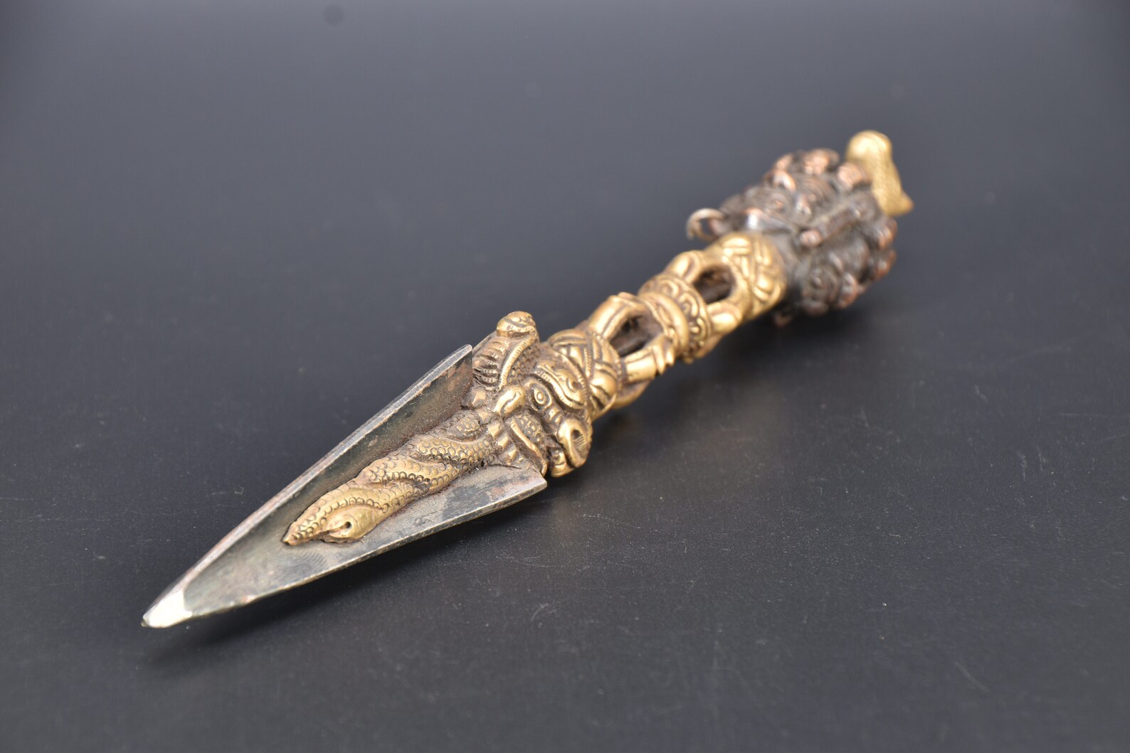 Antique tibetan buddhism dorje phurba phurpa phurwa 3 headed | Etsy