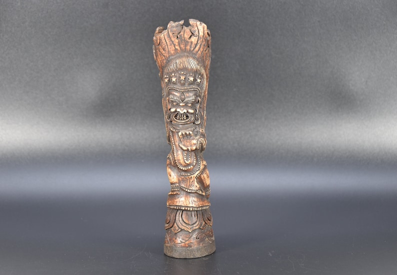 Antique Large Kangling Mahakal Headed Buddhist Seal Amulet - Etsy