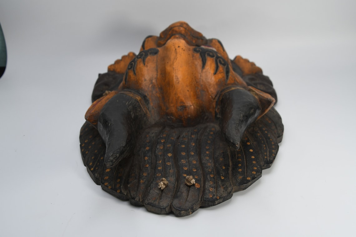 Tibetan Handcrafted Chhepu Bali Wooden Hindu Chepu Mask Eagle | Etsy