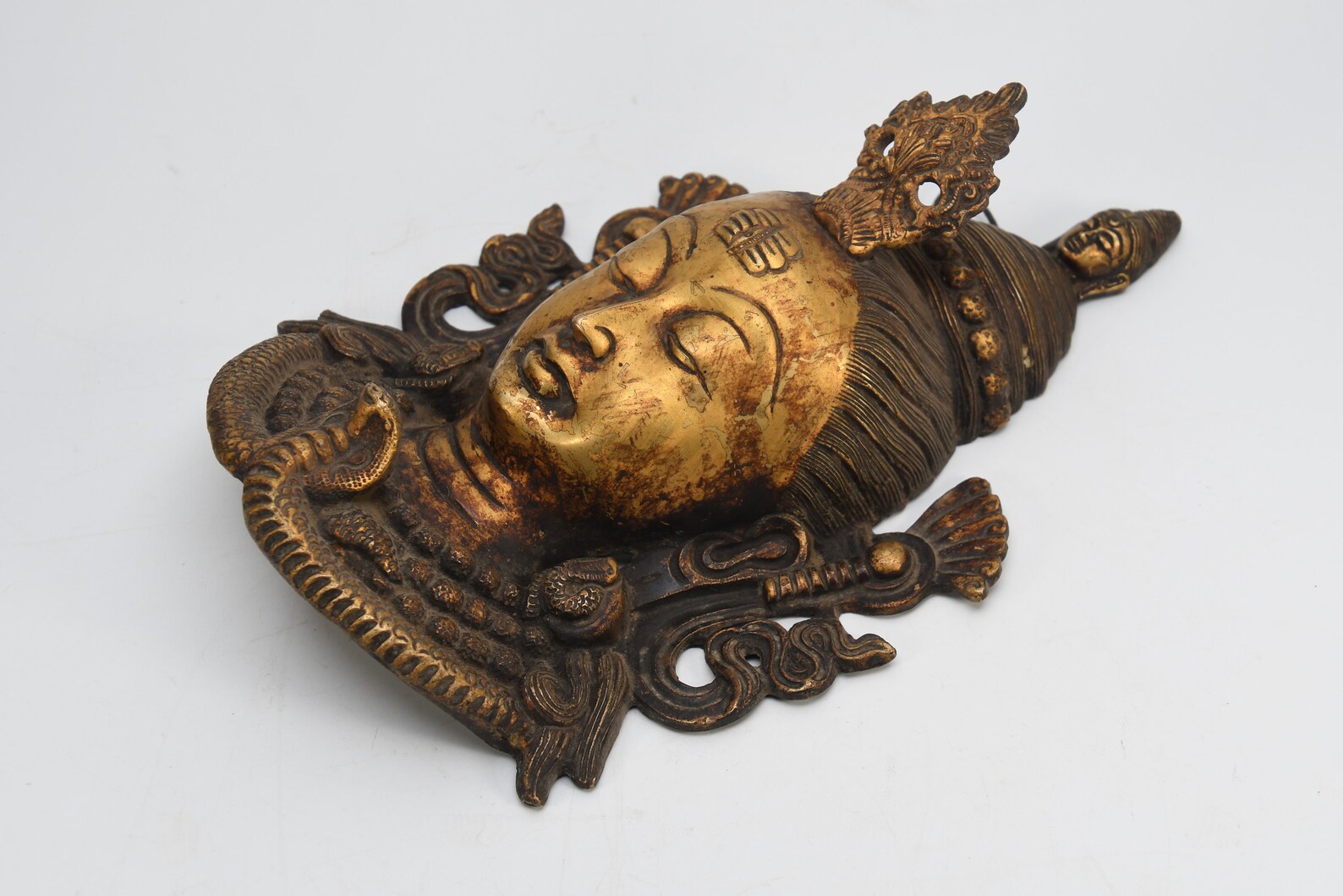 Shiva God Wall Hanging Mask Handmade Mahadev Idol Lord Shivaji - Etsy