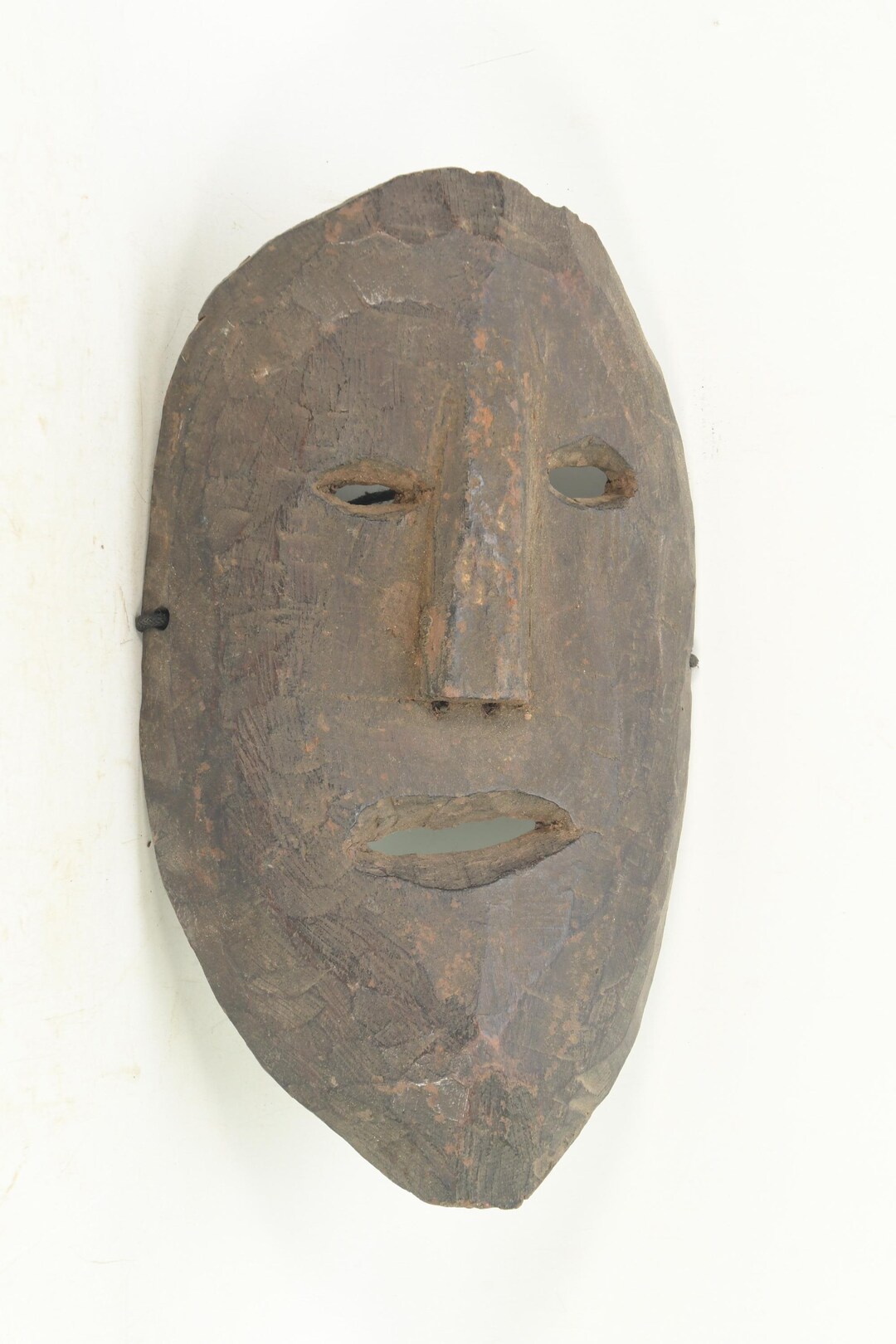 Antique Tribal Tharu Devil Mask: Handmade Wooden Tibetan Decor - Etsy