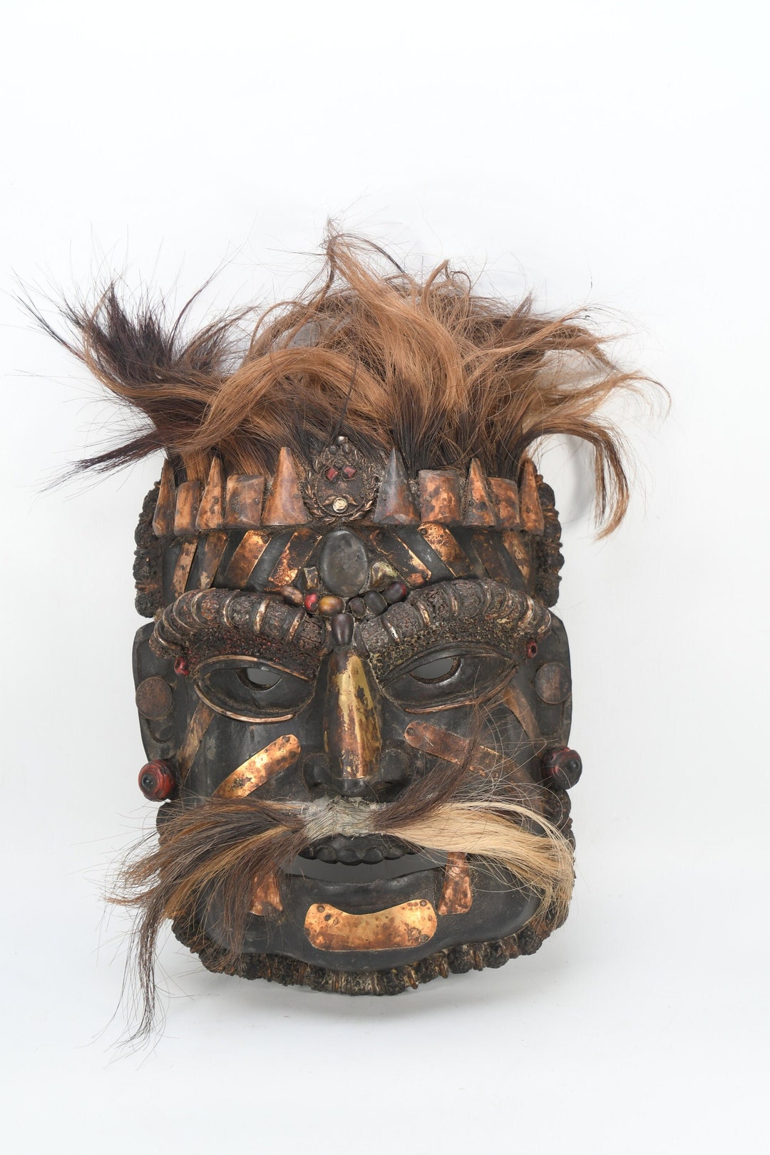 Tribal Hand Carved Museum Shaman's Ceremonial Ancestor Sources Shaman ...