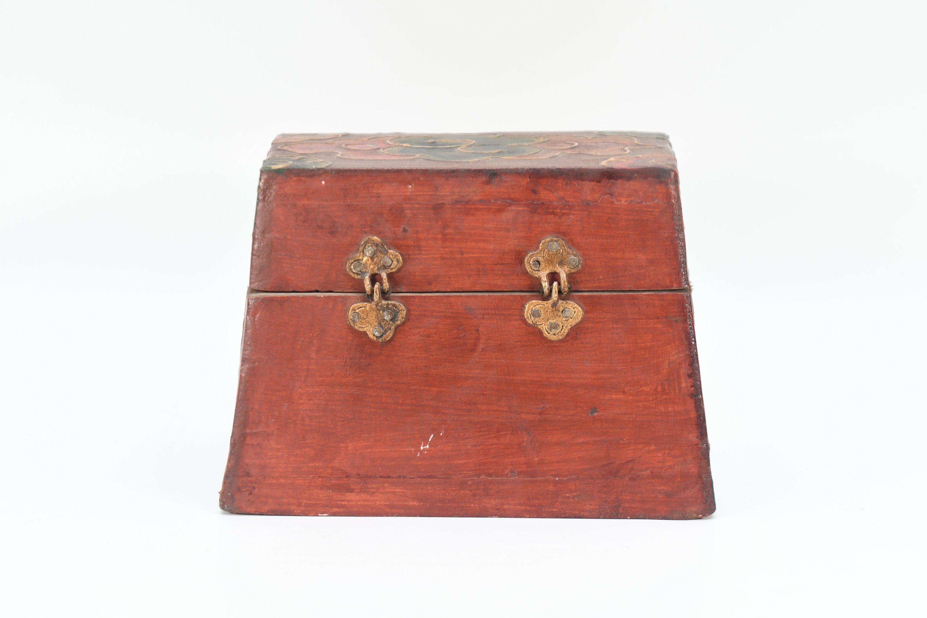 Buddhist Handmade Wooden Nepal Box Painted Treasure Container - Etsy