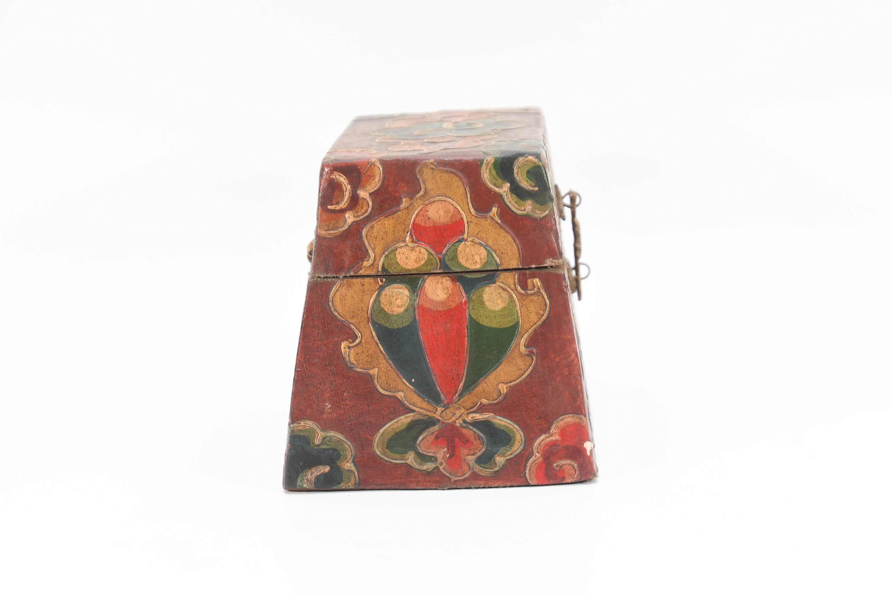 Buddhist Handmade Wooden Nepal Box Painted Treasure Container - Etsy