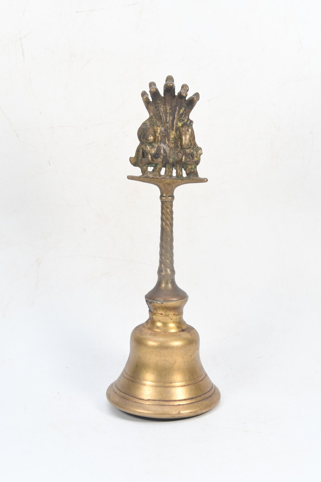 Handmade Antique Brass Garuda Bell, Tibetan Buddhist Prayer Bell - Etsy