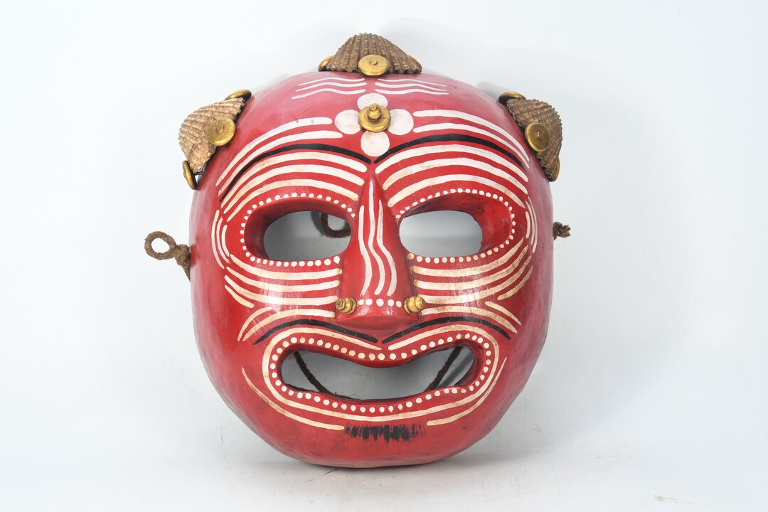 Tibetan Exorcism Antique Decorative Buddhism Mask Vintage Art - Etsy