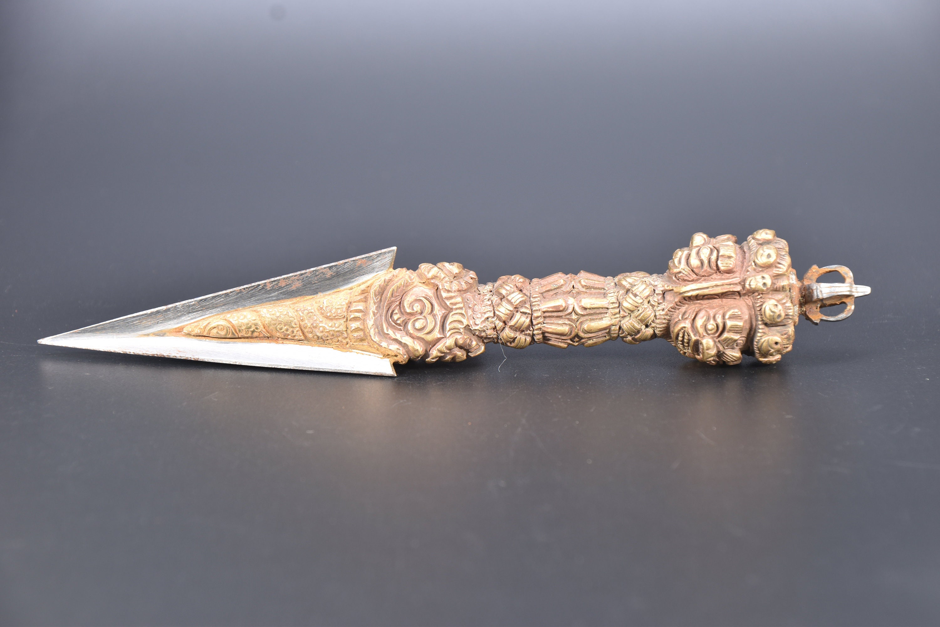 Magical Rare 3 Headed Mahakal Dorje Antique Phurba Dagger - Etsy UK