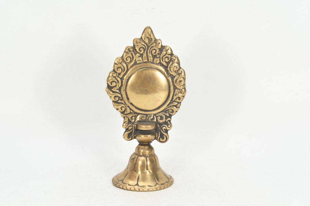 Antique Traditional Newari Mirror Representing Right Thought From Nepal ...