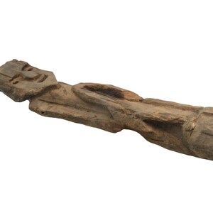 Tibetan Antique Handmade Putali Sculture Traditional Vintage Wooden ...