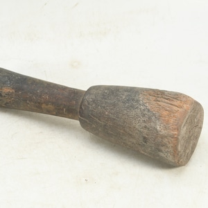 Mortar and Pestle Vintage Wood Crafted Ancient Nepali Grinding Tool for ...