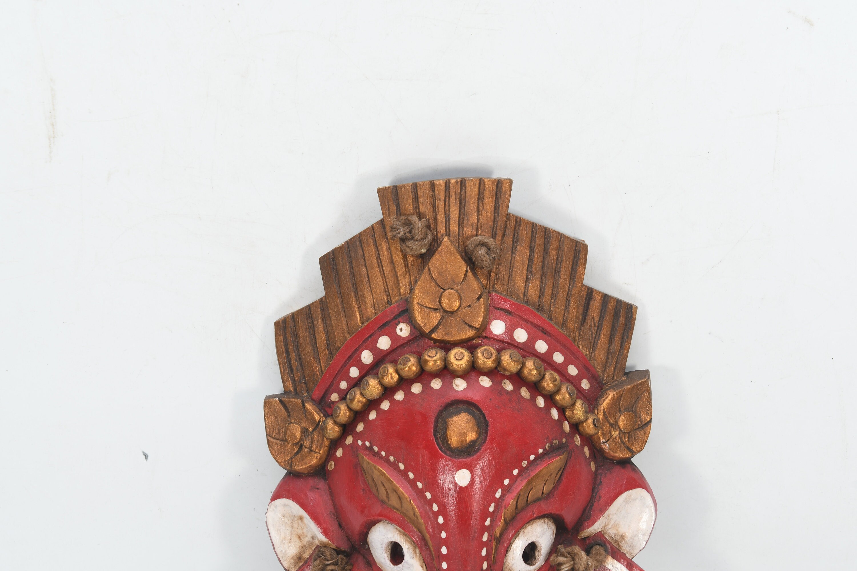 Hindu God Ganesha Wooden Mask Ganapati Elephant Head God - Etsy