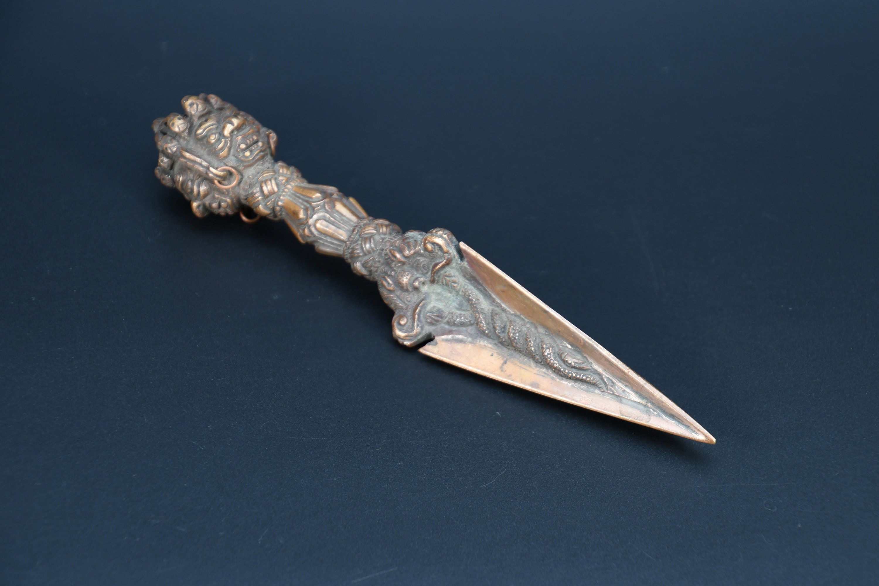 Tibetan Mahakala Antique Phurba Buddhism Phurba Ritual Dagger - Etsy