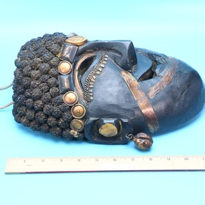 Rare Tribal Himalayan Antique Nepal Shaman Mask Cultural Jhakri Mask ...