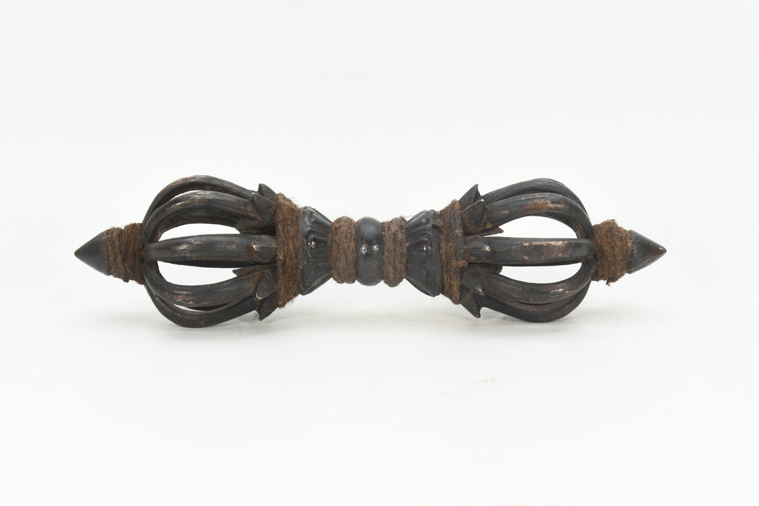 Vintage Master Healer Brass Crafted Vajra Dorje Thunderbolt ...