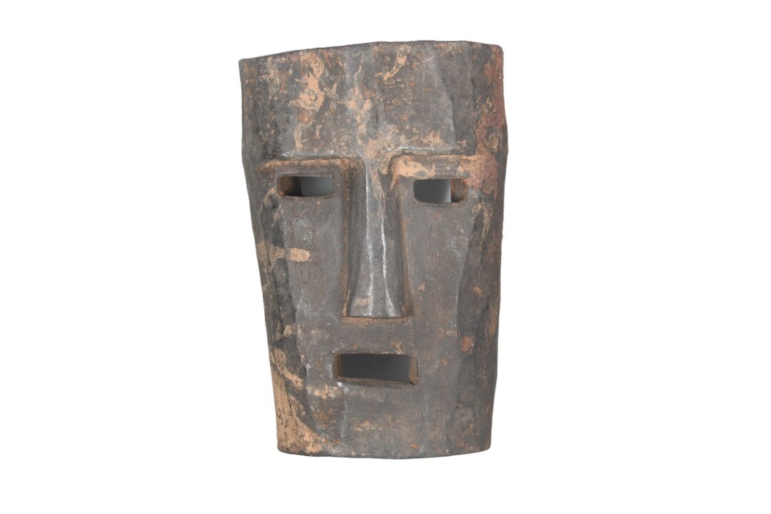 Antique Tibetan Tantric Wall Mask: Nepal Craft Collection - Etsy