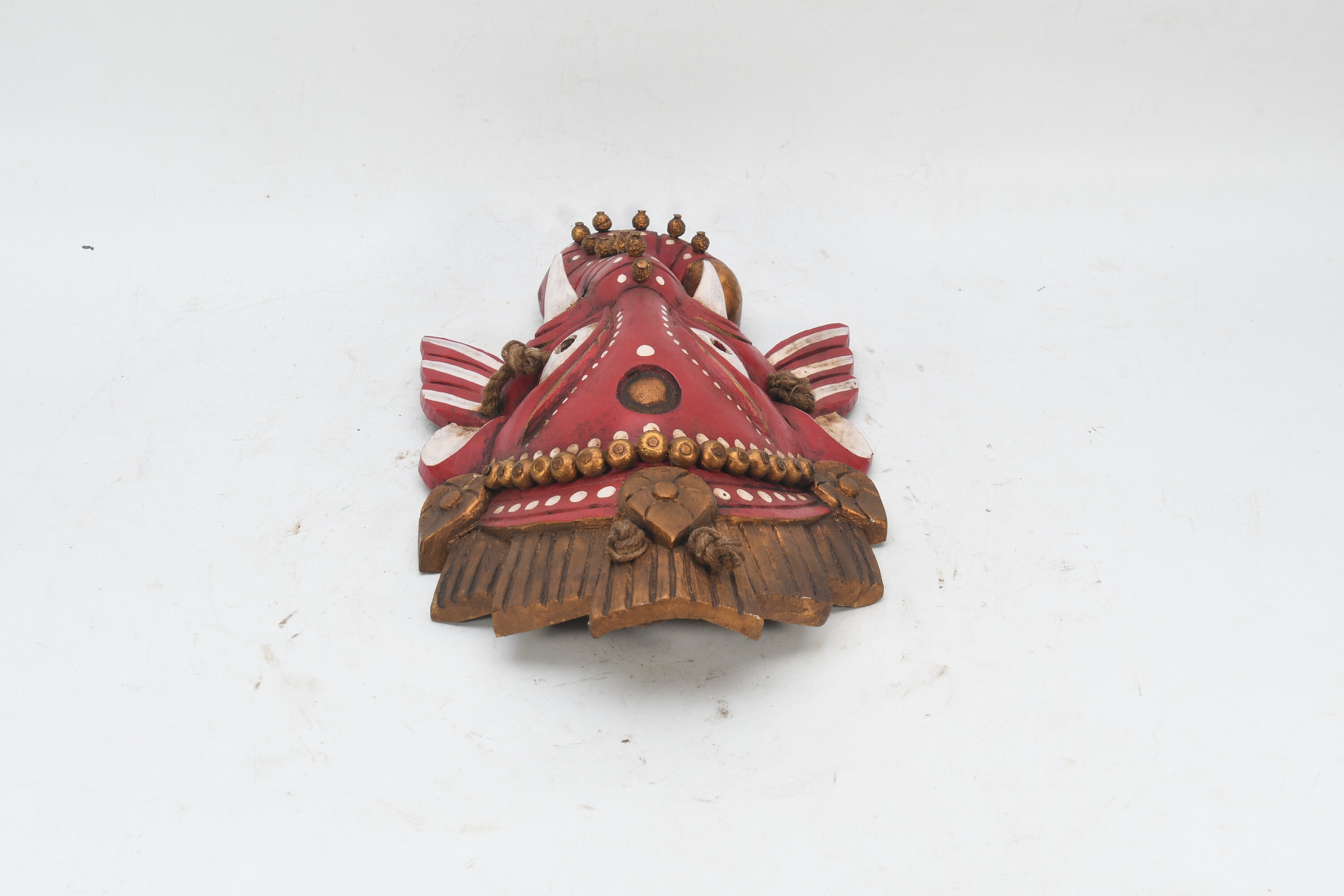 Hindu God Ganesha Wooden Mask Ganapati Elephant Head God - Etsy