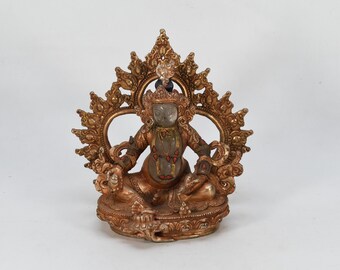 Kubera Copper Statue - Etsy