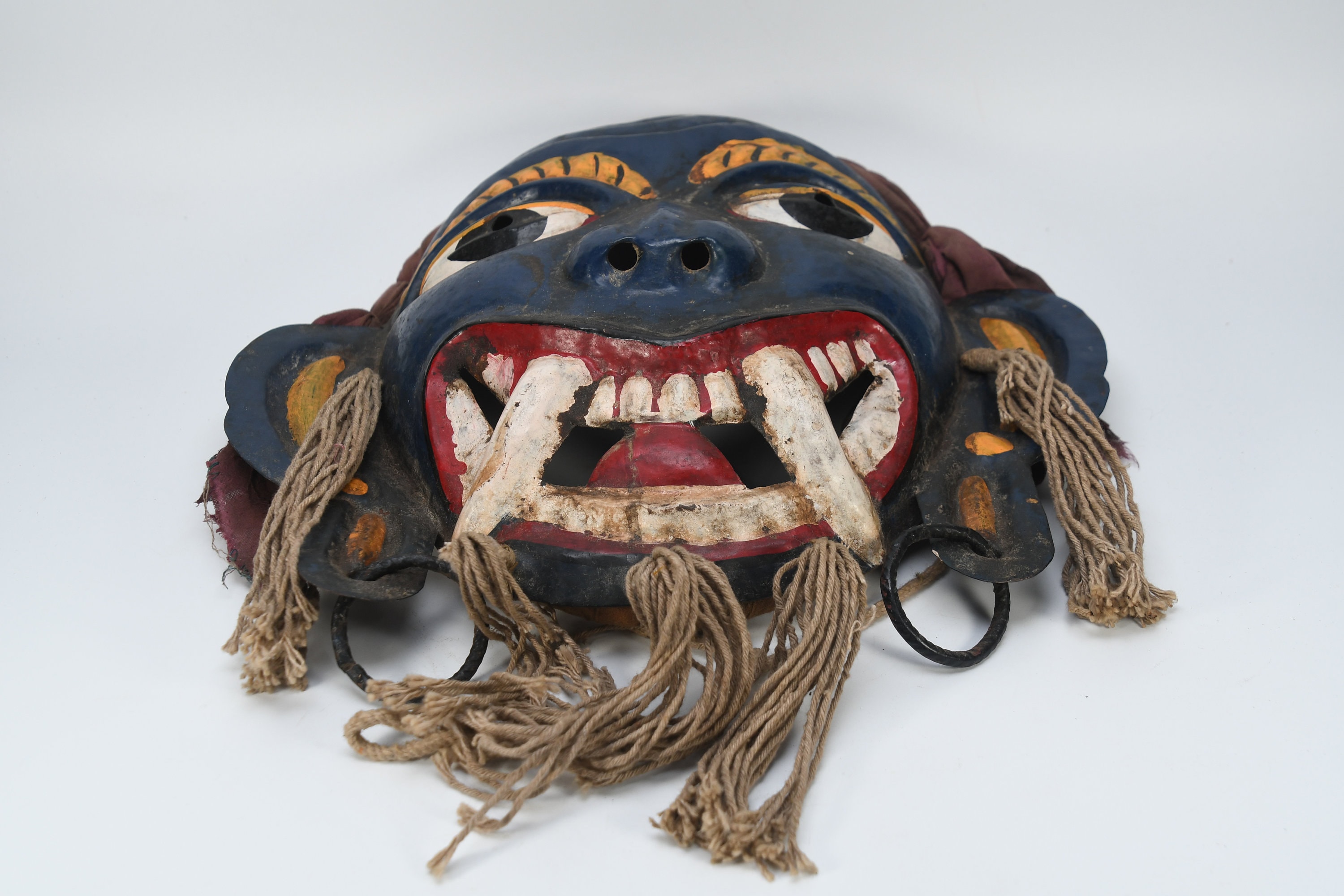 Wall Decor antique Shaman Lakhe Mask handcrafted Carved | Etsy