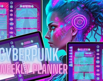 Cyberpunk Planner - Etsy Canada
