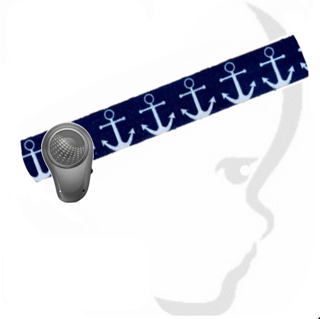 Baha Ponto Adhear Cochlear Oticon Med-el Softband Headband Hearing Navy ...