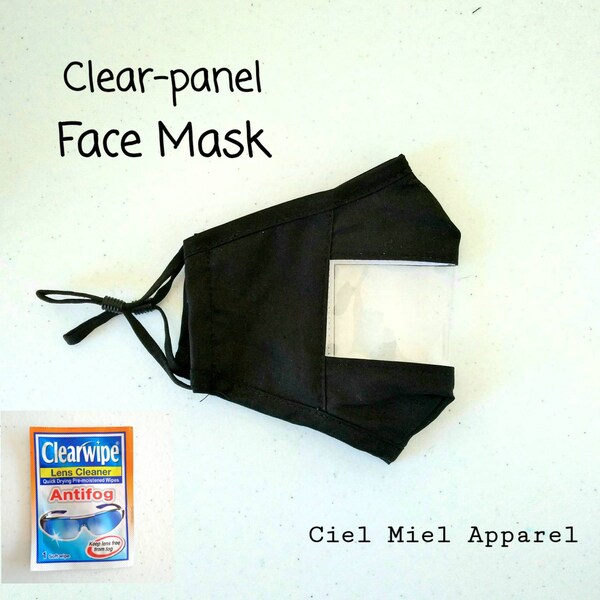 Clear Mask - Etsy