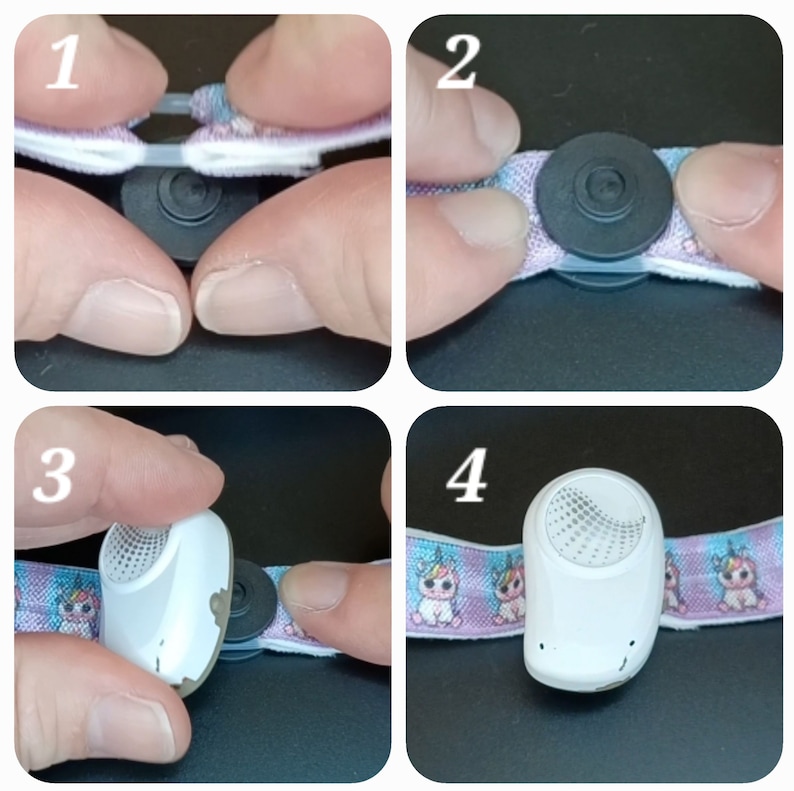 Baha Ponto Adhear Cochlear Oticon Med-el Softband Headband DIY 15mm ...
