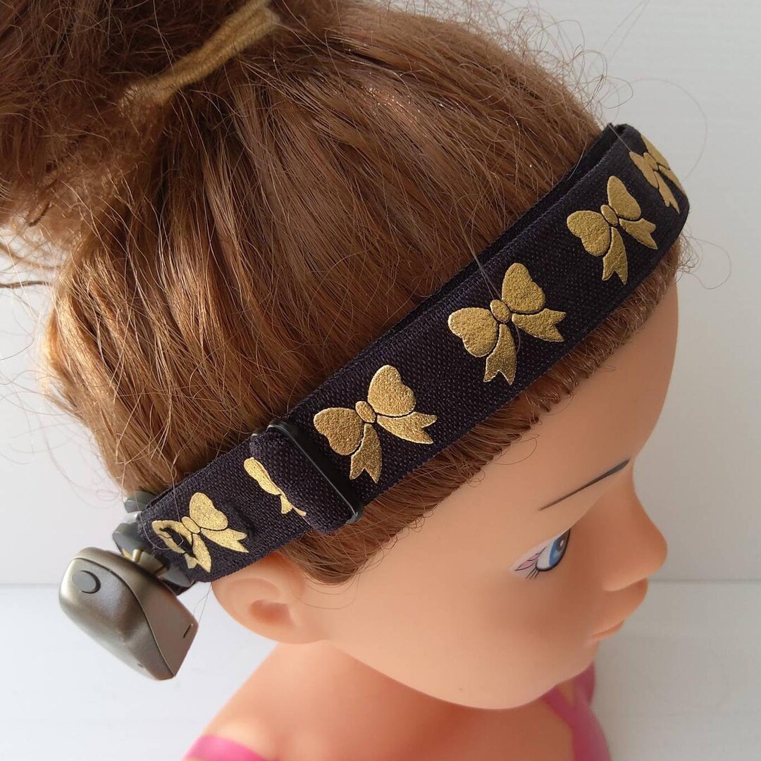 Baha Ponto Adhear Cochlear Oticon Med-el Softband Headband Hearing Gold ...