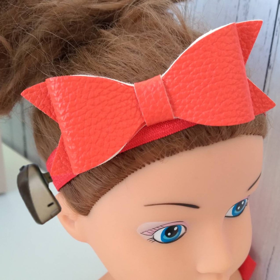 Baha Ponto Adhear Cochlear Oticon Med-el Softband Headband Hearing Red ...