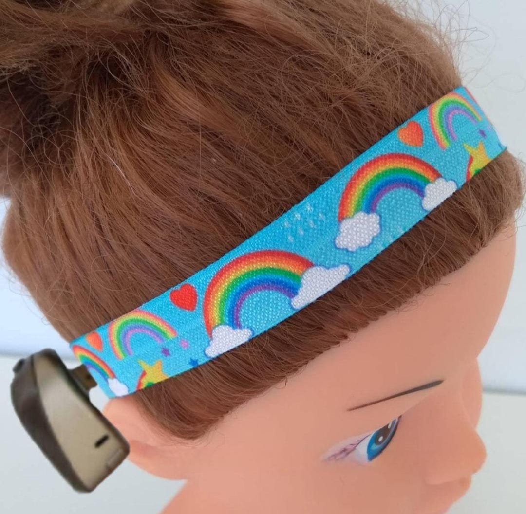 Baha Ponto Adhear Cochlear Oticon Med-el Softband Headband Hearing Aid ...