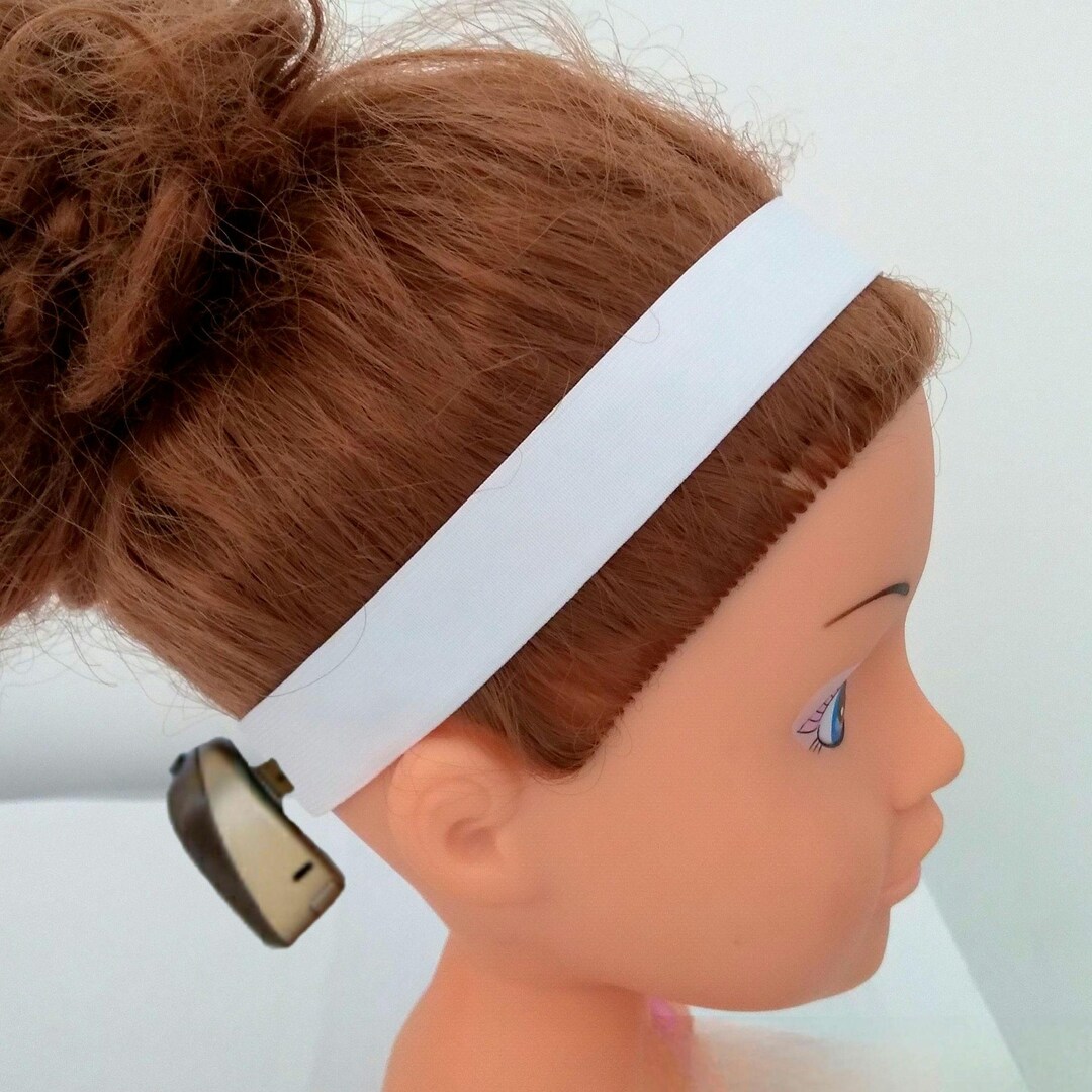 Baha Ponto Adhear Cochlear Oticon Med-el Softband Headband DIY 15mm ...