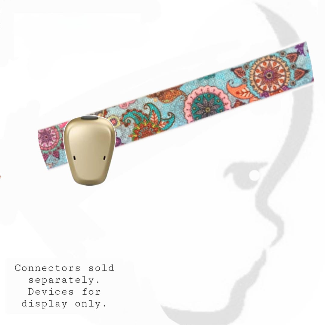 Baha Ponto Adhear Cochlear Oticon Med-el Softband Headband DIY 15mm ...