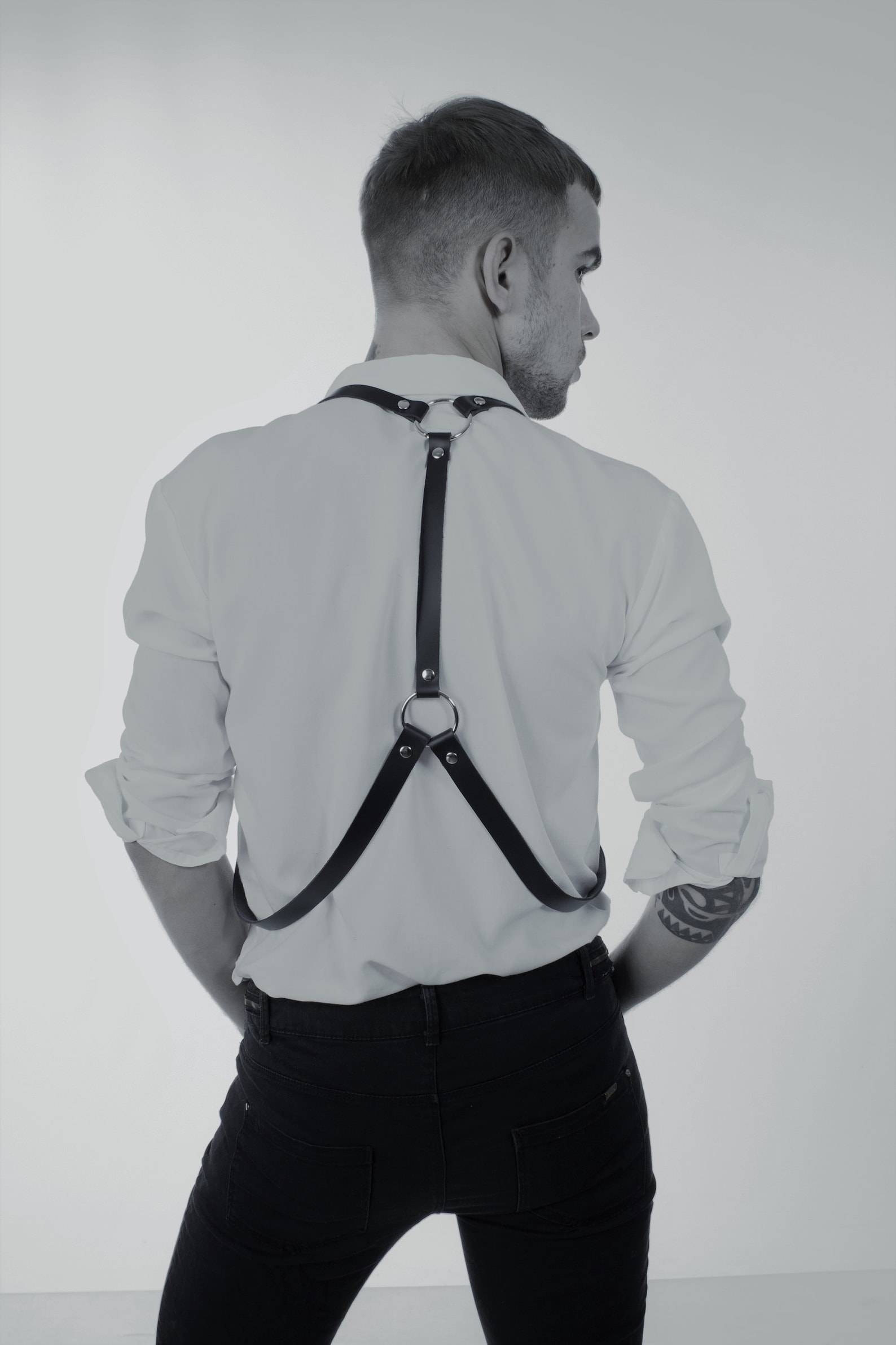 Mens Leather Harness Suspenders at Amanda Litherland blog