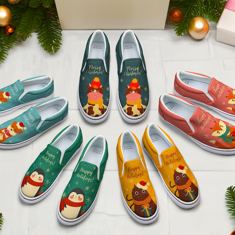 Christmas Shoes - Etsy