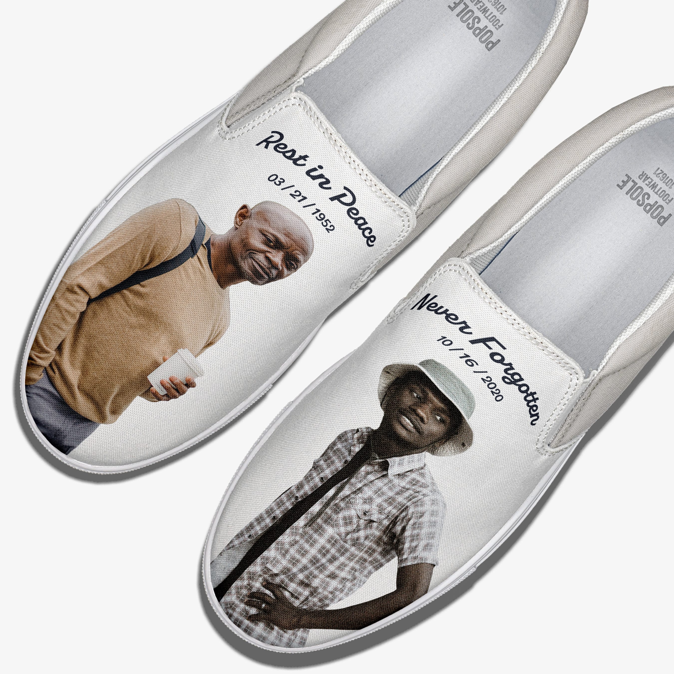 Add Picture of Loved One to Custom Shoe Personalized Shoes - Etsy
