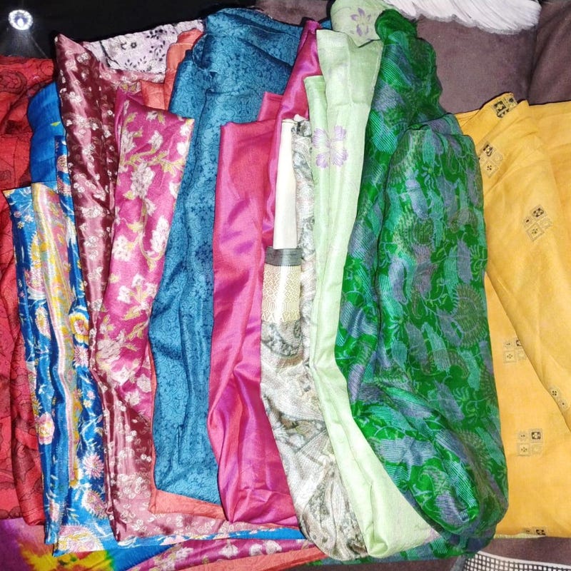 Recycled Saree - Etsy