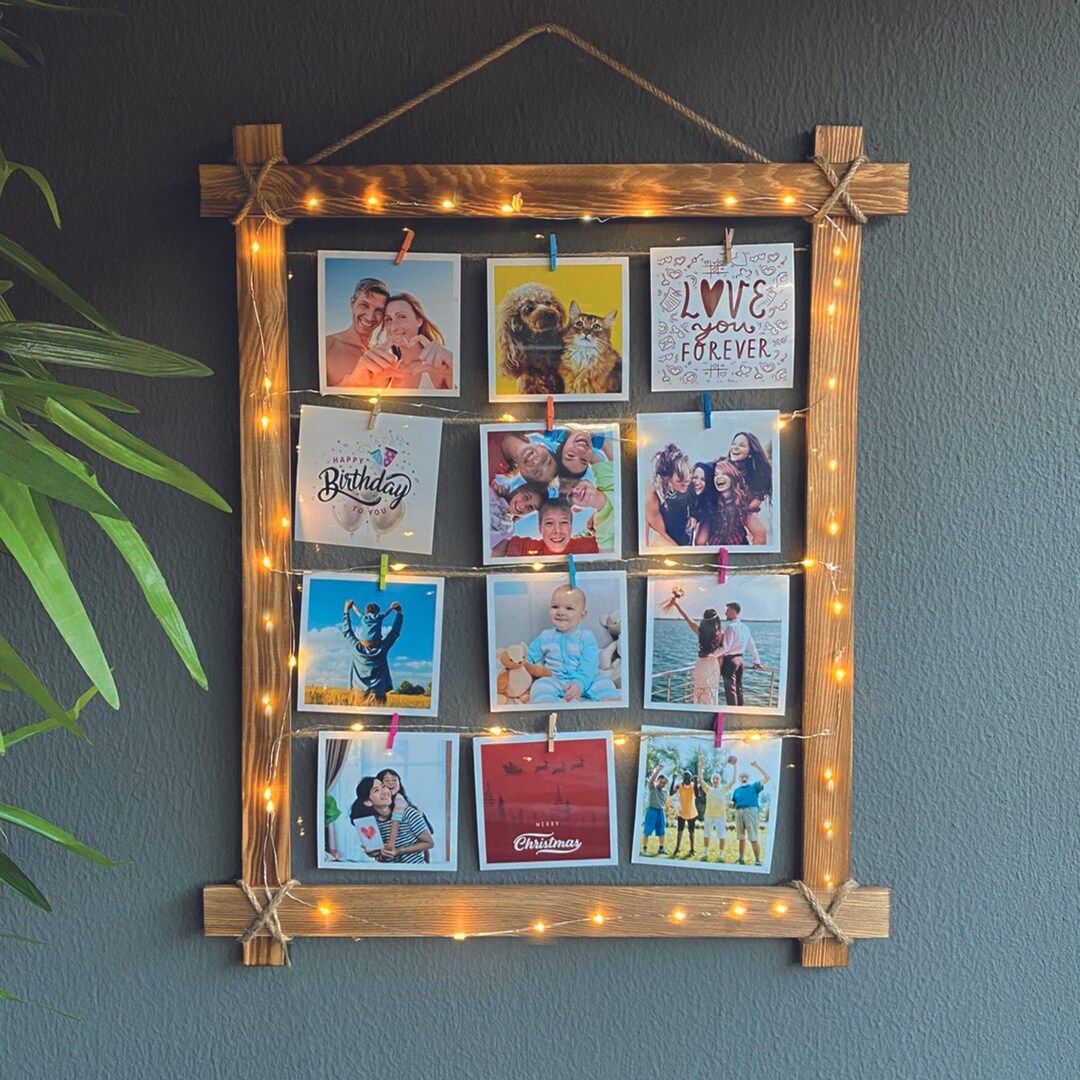 Wooden Photo Frames Multiple Photos Picture Frame for Wall Picture ...