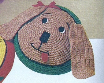 Crochet PATTERN, Beagle Pillow Pattern, Dog Pillow for Valentine's Day ...