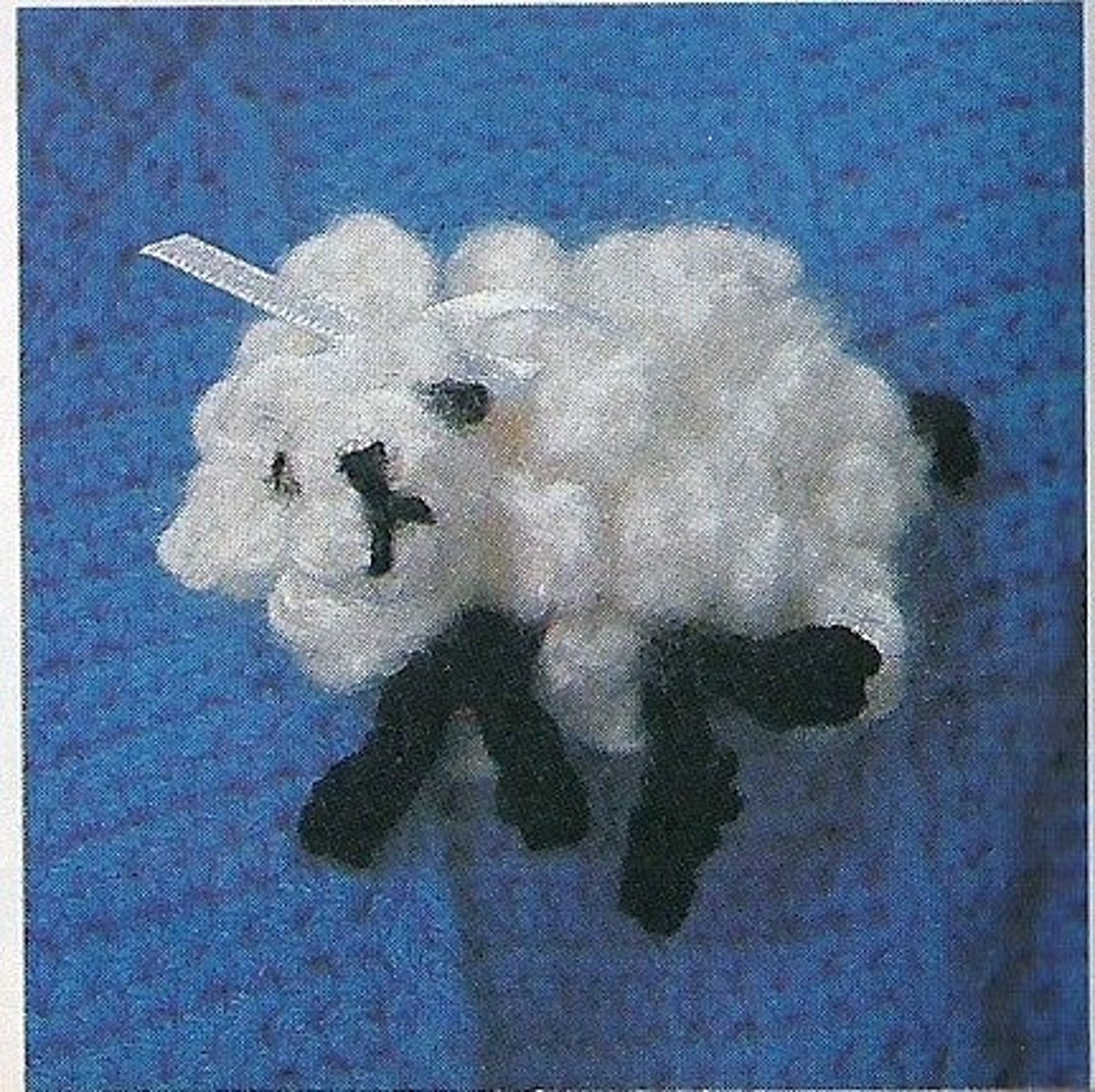 Vintage Little Lamb Pin Pattern - Etsy