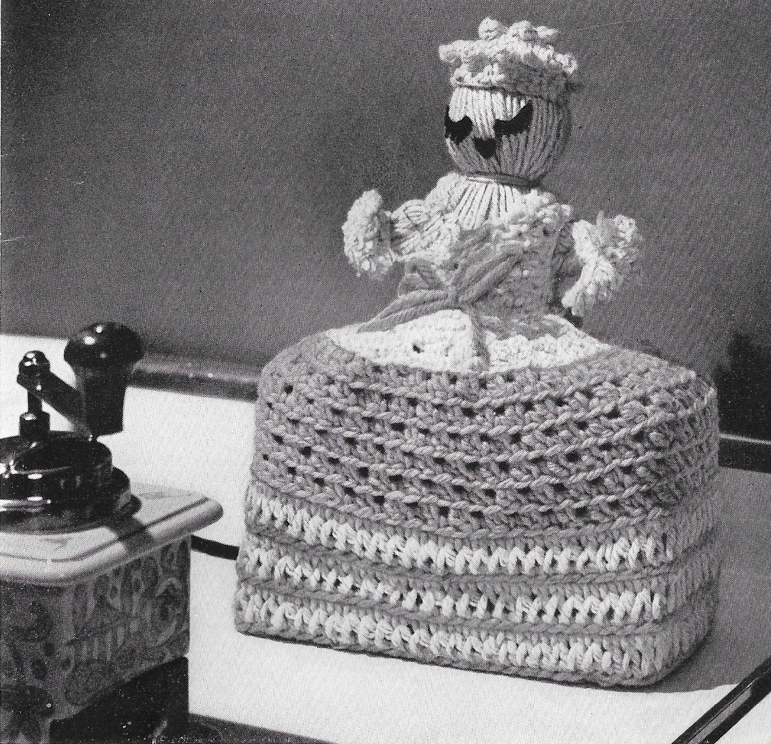 Vintage Crochet Toaster Cover Pattern - Etsy
