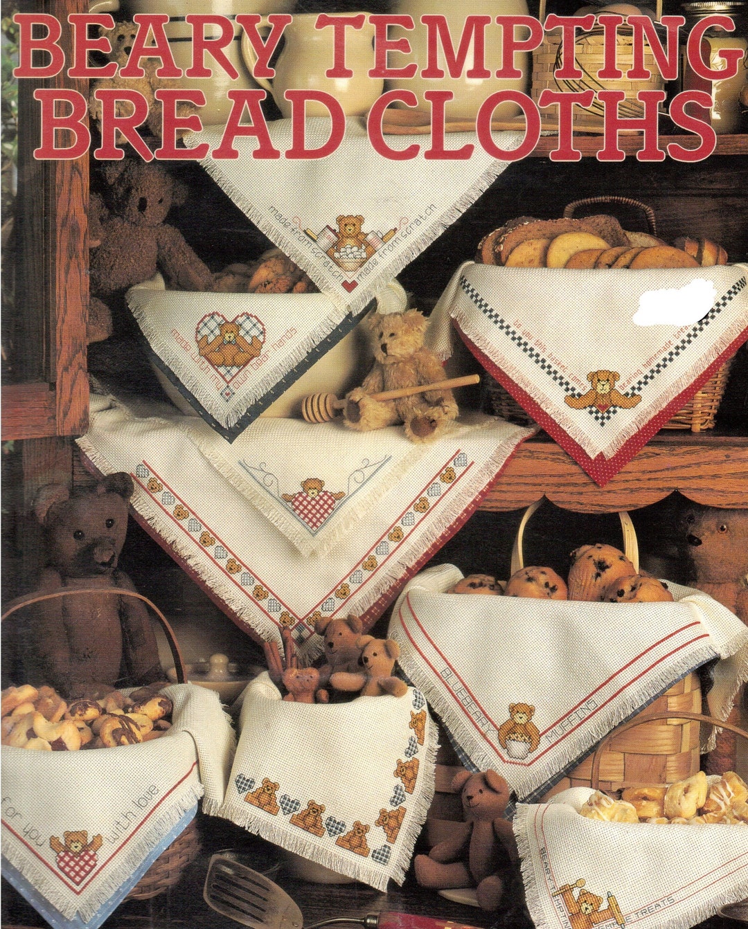 Vintage Cross Stitch Berry Tempting Bread Cloths Patterns - Etsy