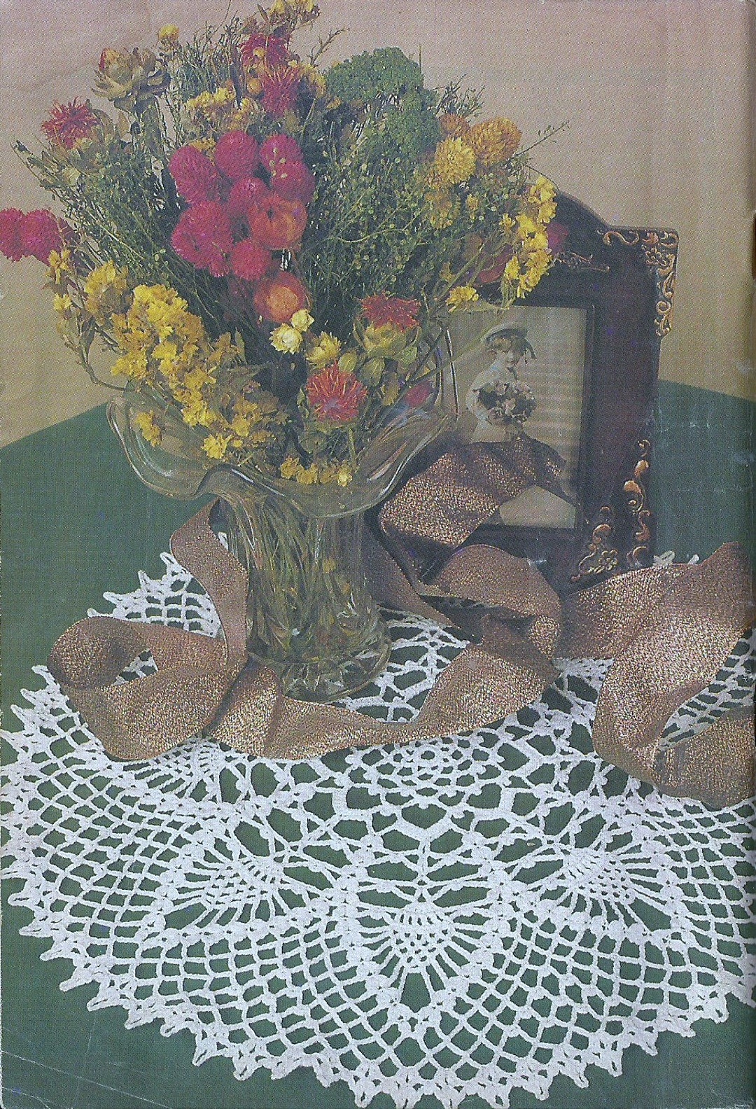 Vintage Crochet Sparkle Doily Pattern - Etsy