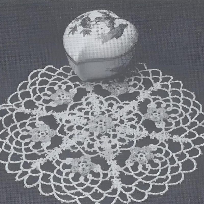 Tatted Doily - Etsy